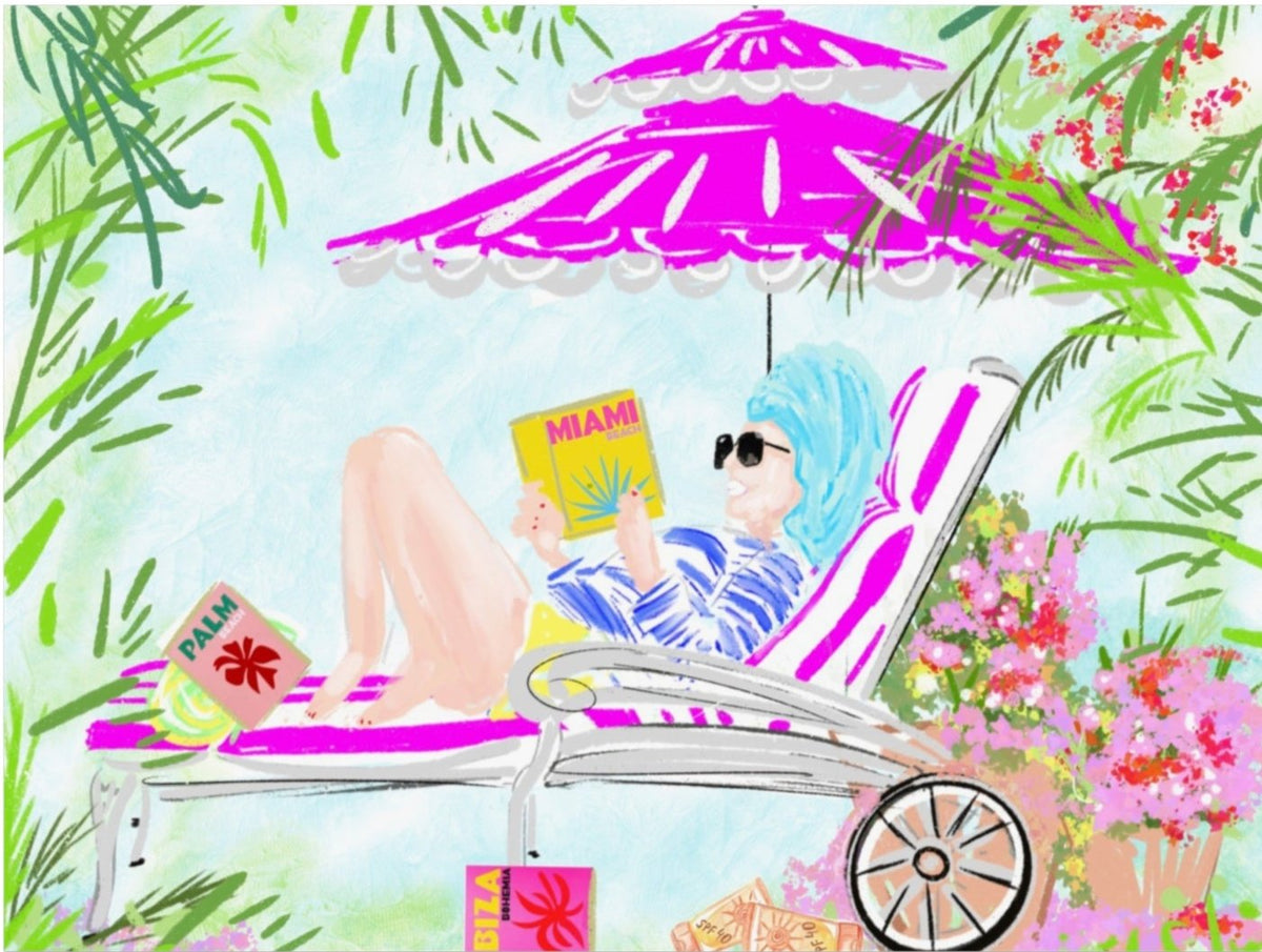 SUNSCREEN - Art Print – Rebecca Illustrated