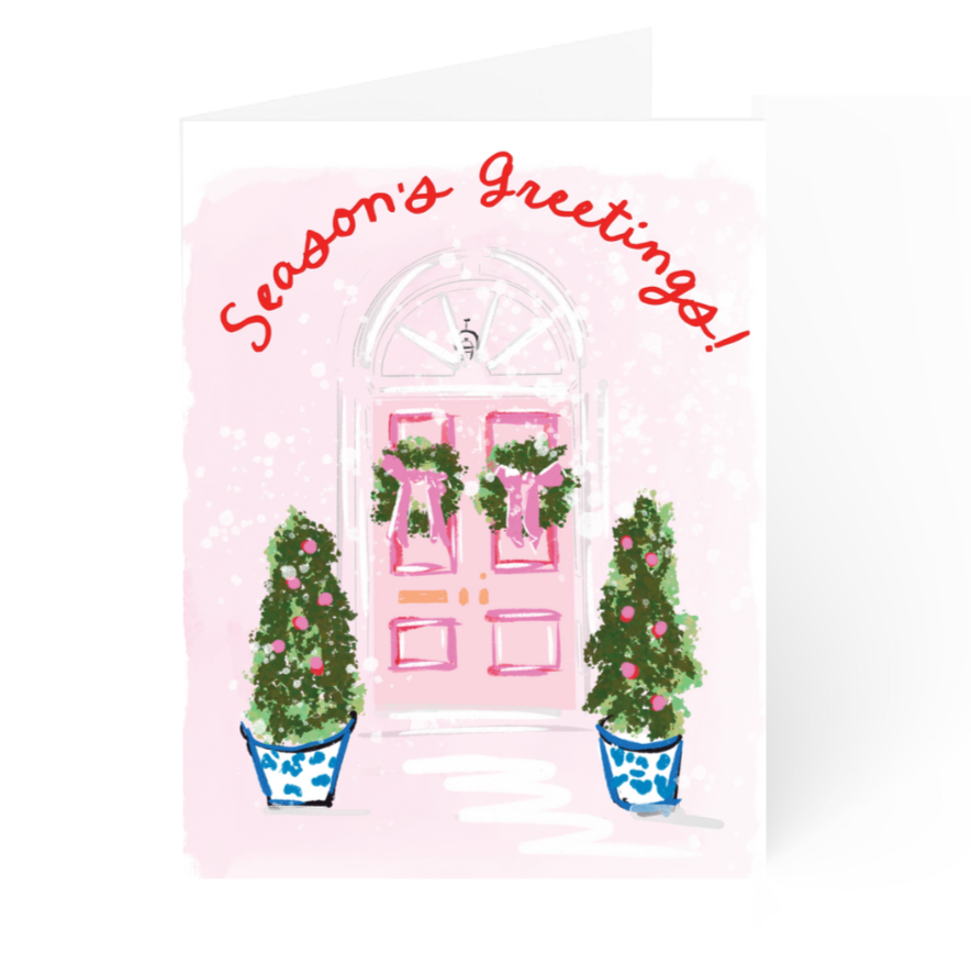 SEASONS GREETINGS - Note Card – Rebecca Illustrated