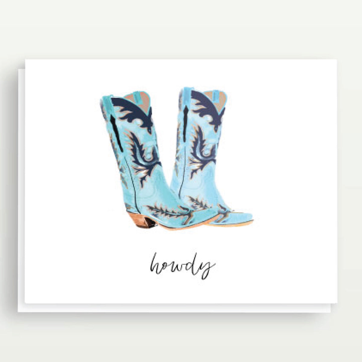 HOWDY - Note Card – Rebecca Illustrated